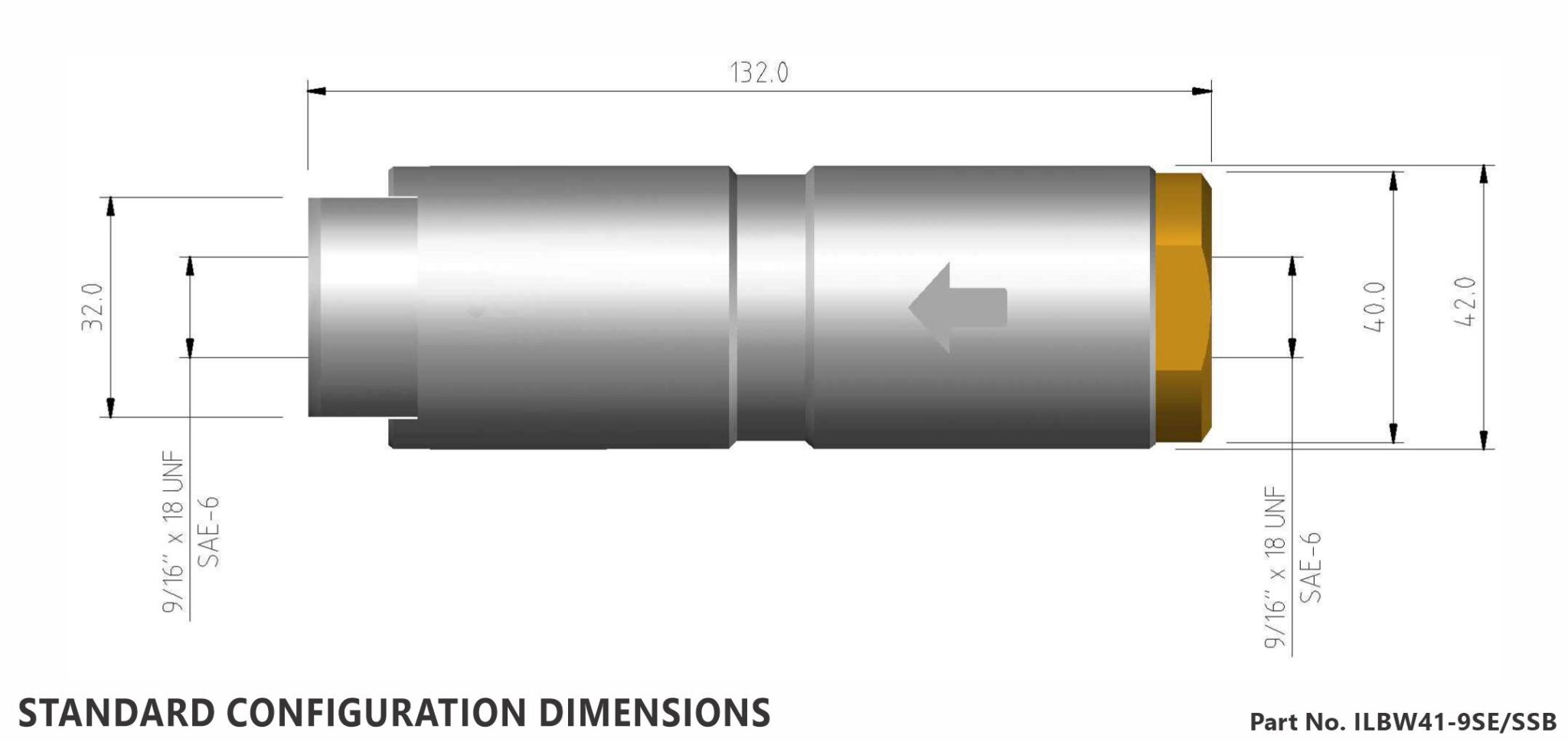 In-Line Breakaway Series: ILBW41 for CNG Dispenser Safety
